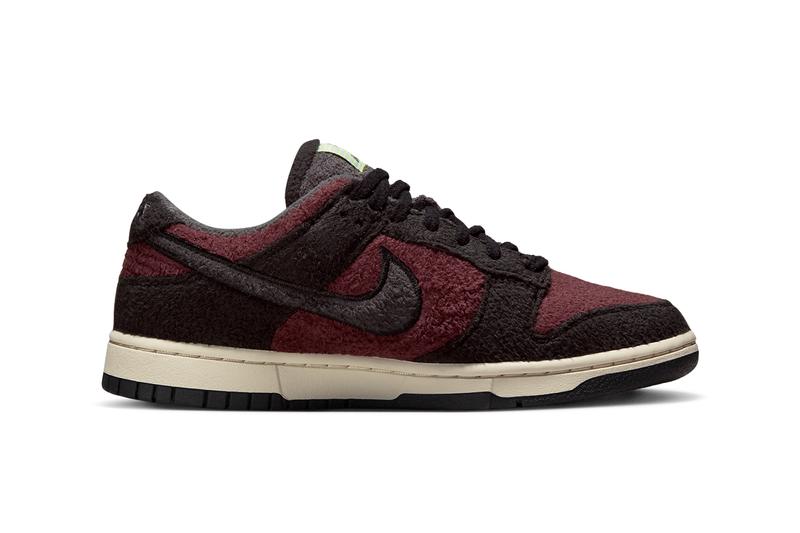 Nike Dunk Low Fleece Burgundy Crush Raffle List • The Cop Guide