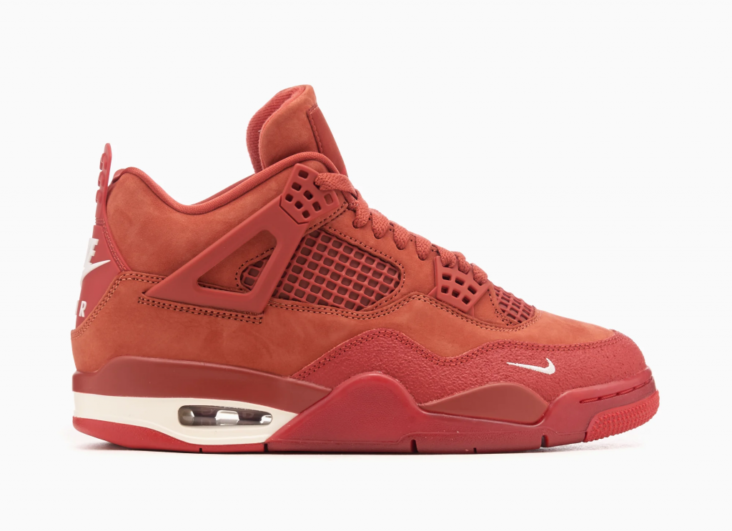 Nigel Sylvester x Air Jordan 4 Retro Brick by Brick Firewood Orange ...